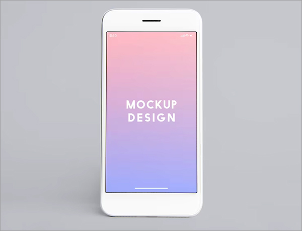 Mobile Phone Screen Mockup Free Templates