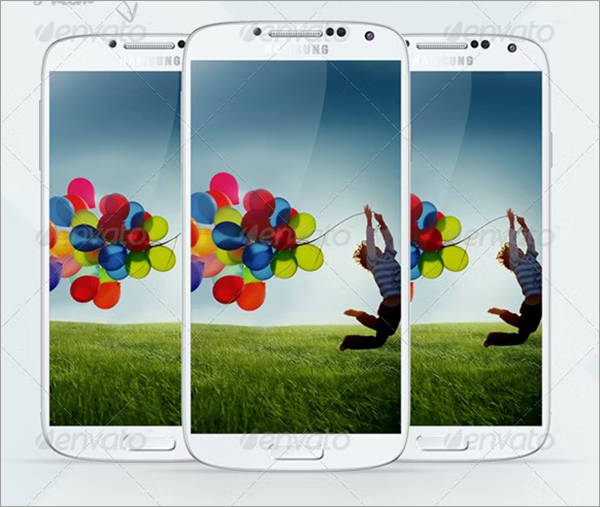 Smartphone PSD Mockup